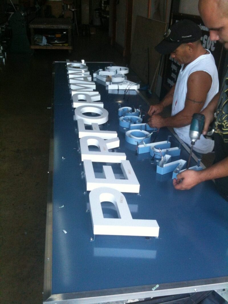 Led Channel Letter Signs in Cutler Bay - Top Class Signs and Printing