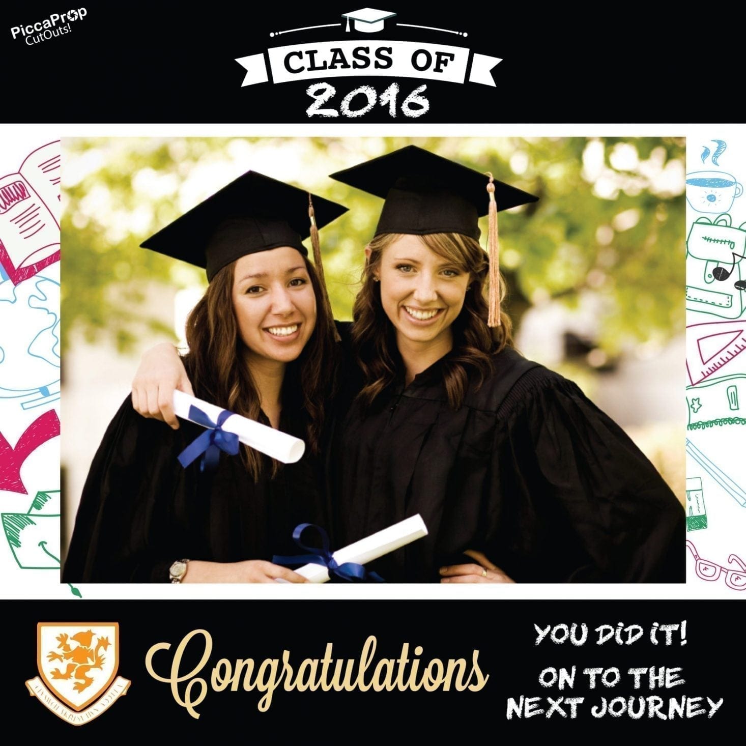 2017 Graduation Cut Out