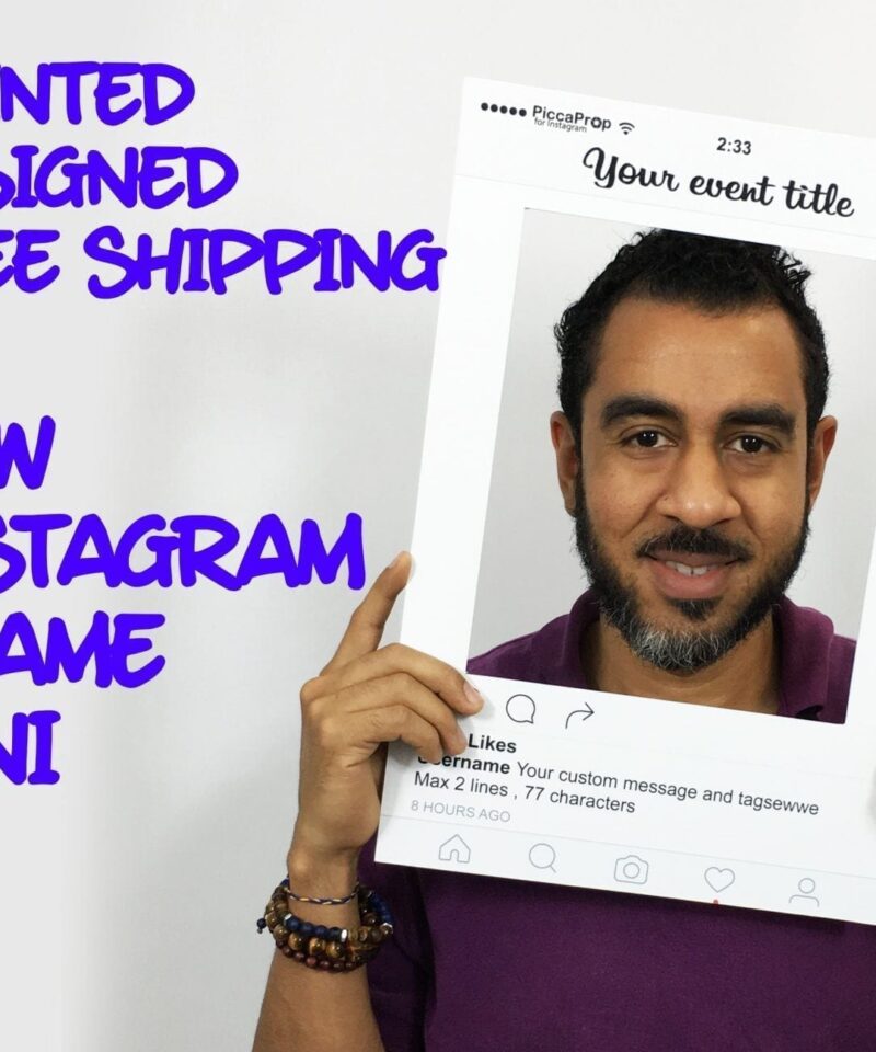 Instagram Frame Prop or Facebook Photo Props For An Awesome Event – Top ...
