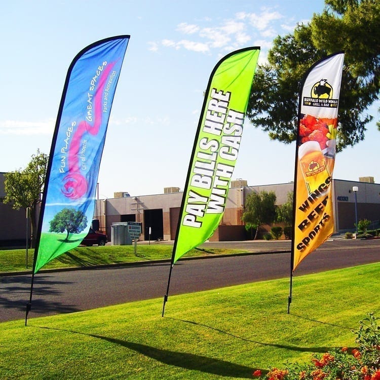Feather Flags - Top Class Signs and Printing
