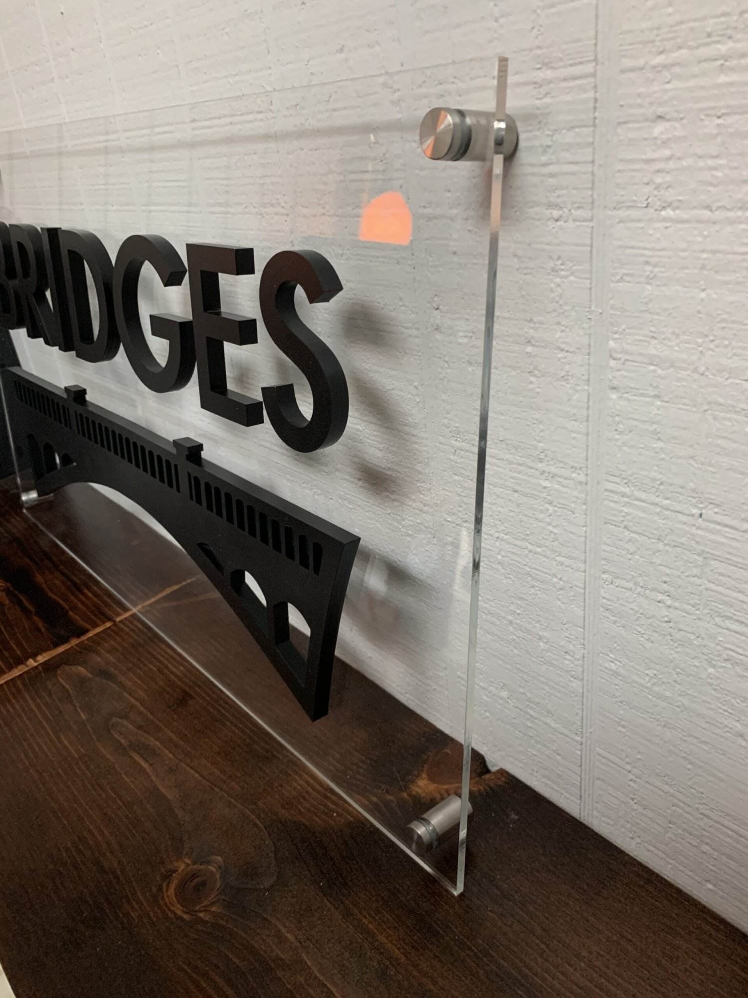 Acrylic Standoff Signs - Upscale Your Company Décor